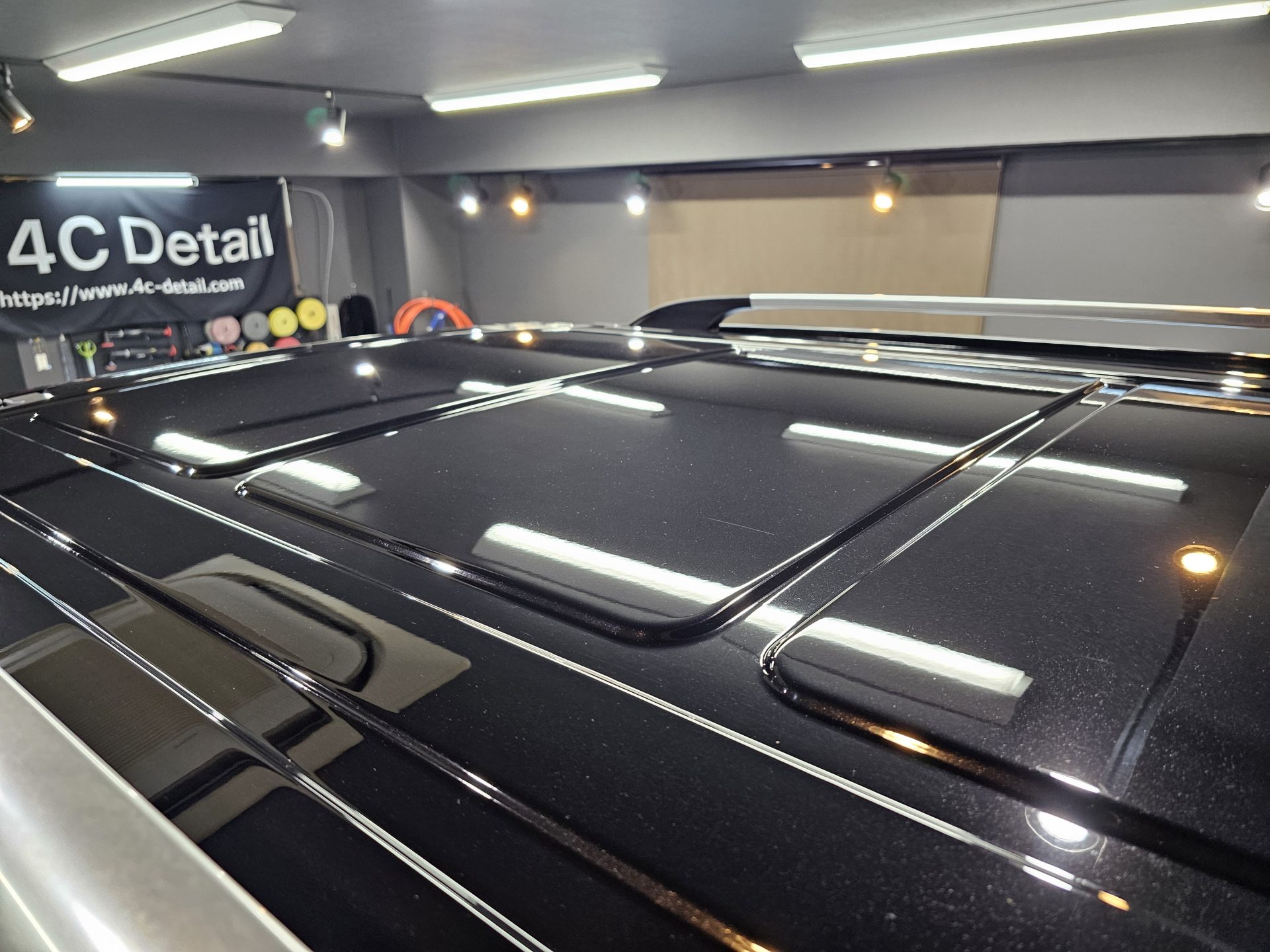 2023年式メルセデスベンツV200d 4Cプレミアムガラスコーティング・窓ガラス全面コーティング施工 横浜市磯子区 – 4C Detail ...