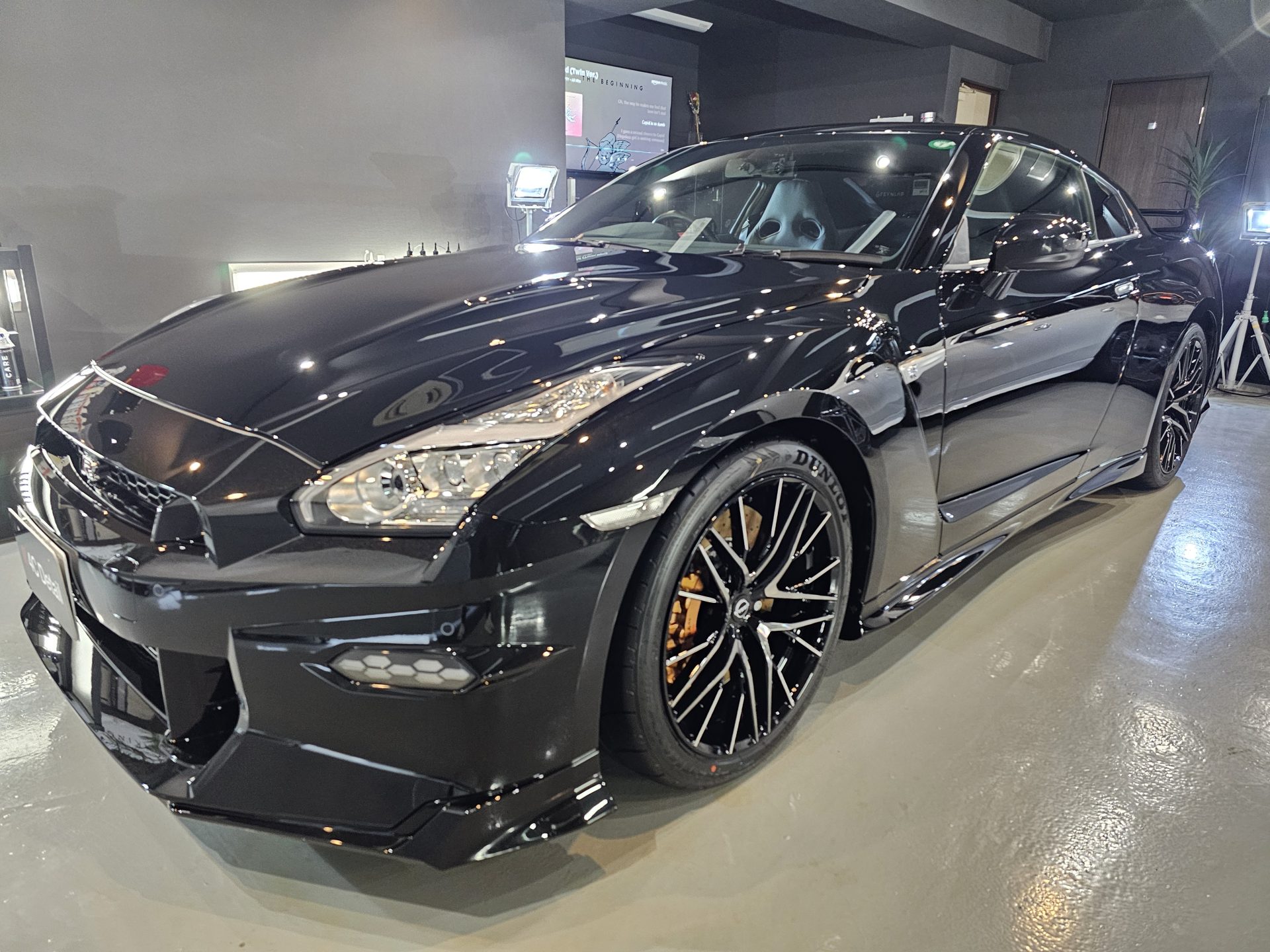 新車NISSAN GT-R(R35) GTECHNIQクリスタルセラムBLACKセラミックコーティング他 横浜市泉区 – 4C Detail ...