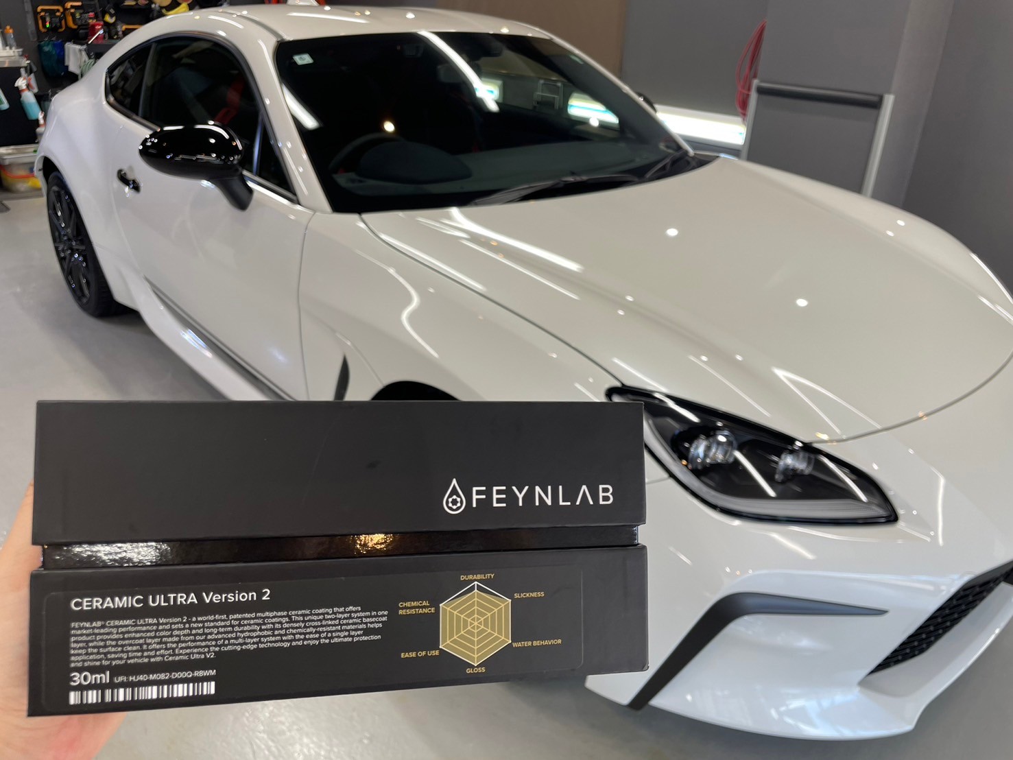 新車トヨタGR86 限定40thアニバーサリーリミテッド FEYNLABセラミックULTRA 東京都大田区 – 4C Detail フォーシー ...